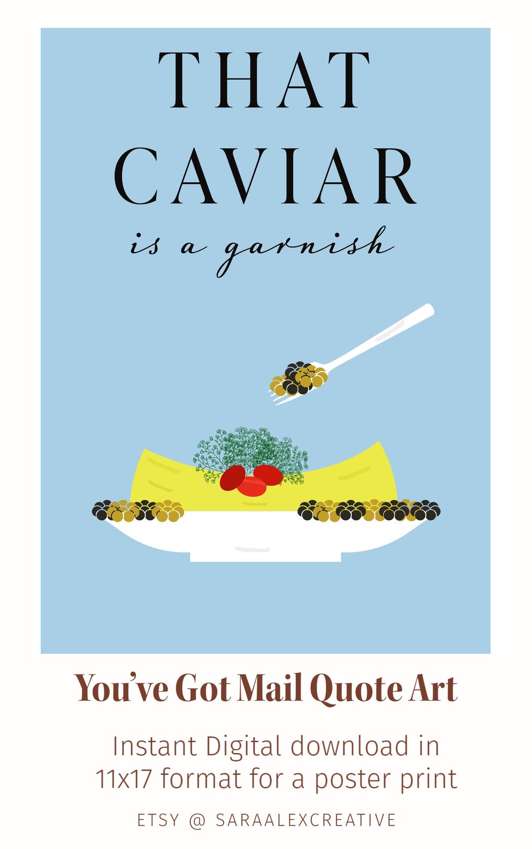 You've Got Mail Poster Art Digital Download 11x17 - Etsy