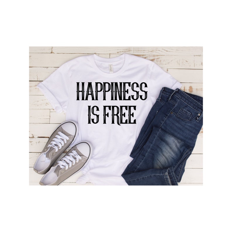 Happiness is Free, SVG, PNG, Instant Download - Etsy