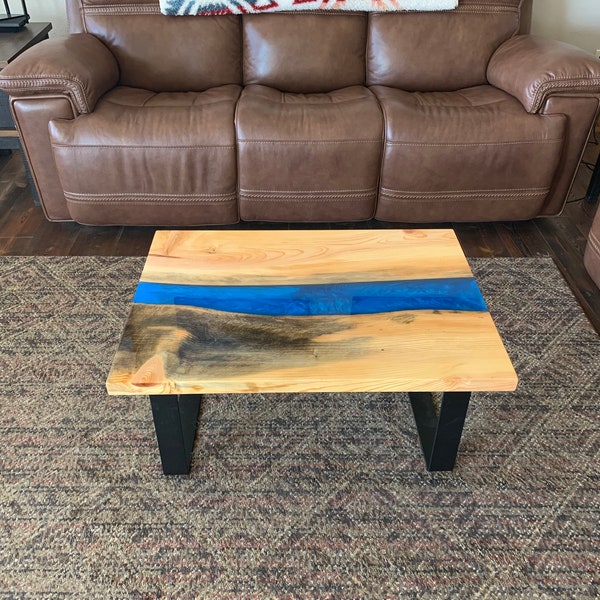 Epoxy River Coffee Table - Etsy