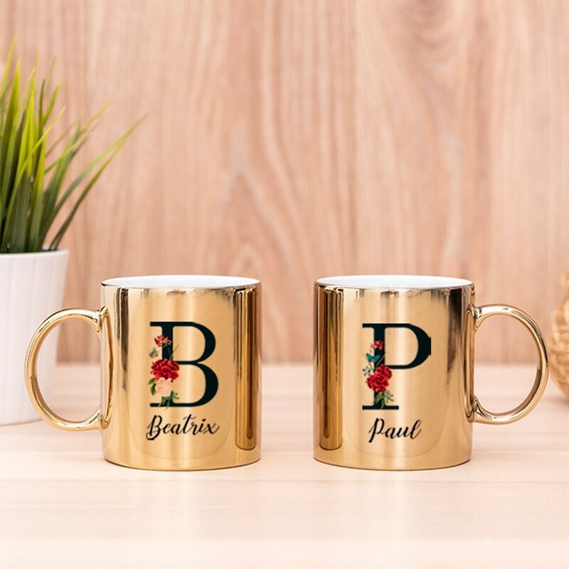 Personalized Shiny Mugs - Etsy