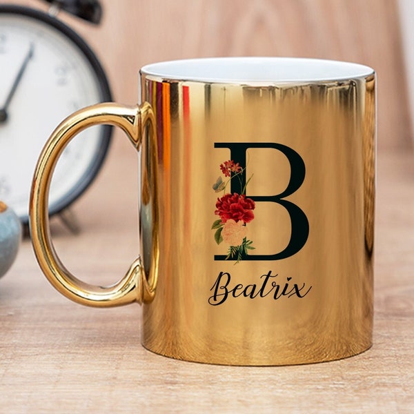 Gold Mug - Etsy