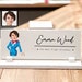 Cabin Crew Desk Name Sign, Flight Attendant Desk Nameplate With Cartoon ...