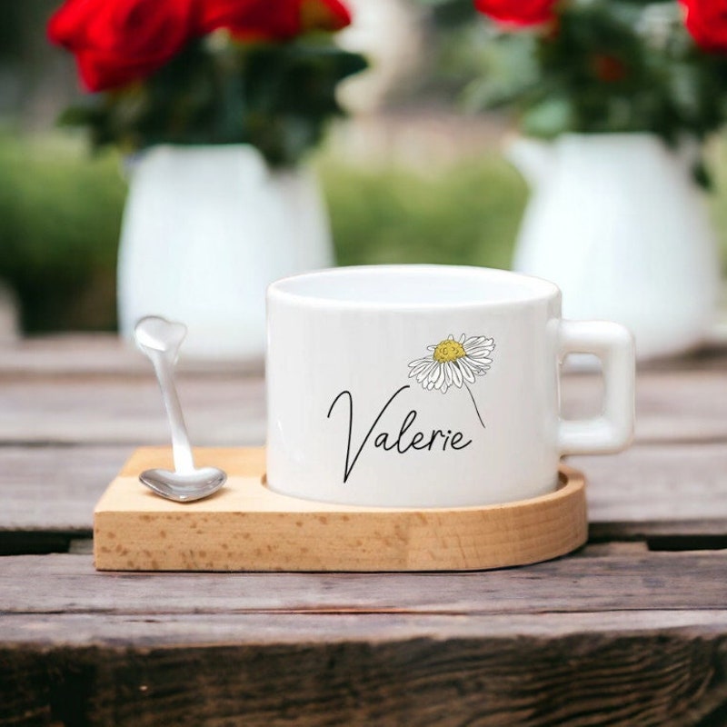 Name Tea Cup and Saucer - Etsy