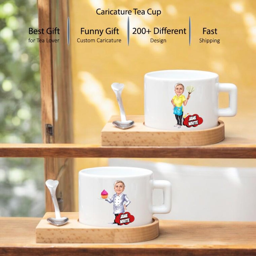 Unique Grandma Tea Cup and Saucer Set, Funny Grandmother Gift From ...