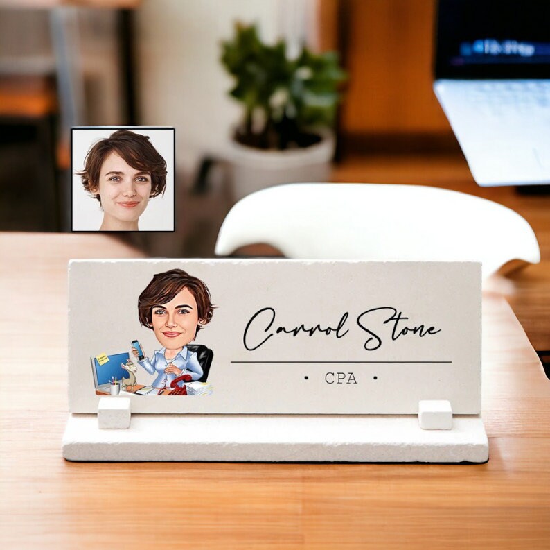 Cpa Desk Name Plate for Women, Female Cpa Desk Sign, CPA Office Gift ...