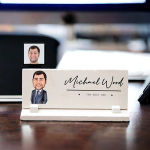 CEO Name Plate for Desk, Funny CEO Gifts for Men, New Ceo Gifts, Ceo ...