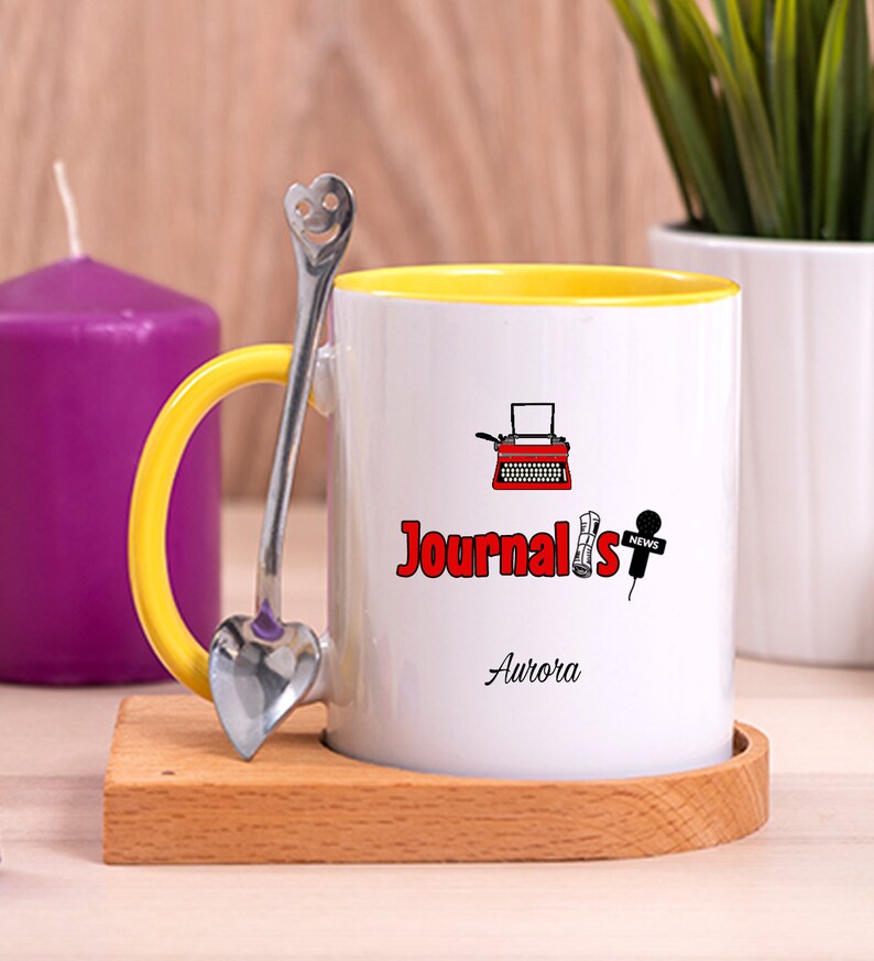 Custom Journalist Gift for Women / Men, Best Journalist Mug With ...