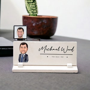 CEO Name Plate for Desk, Funny CEO Gifts for Men, New Ceo Gifts, Ceo ...