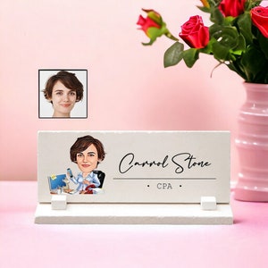 Cpa Desk Name Plate for Women, Female Cpa Desk Sign, CPA Office Gift ...