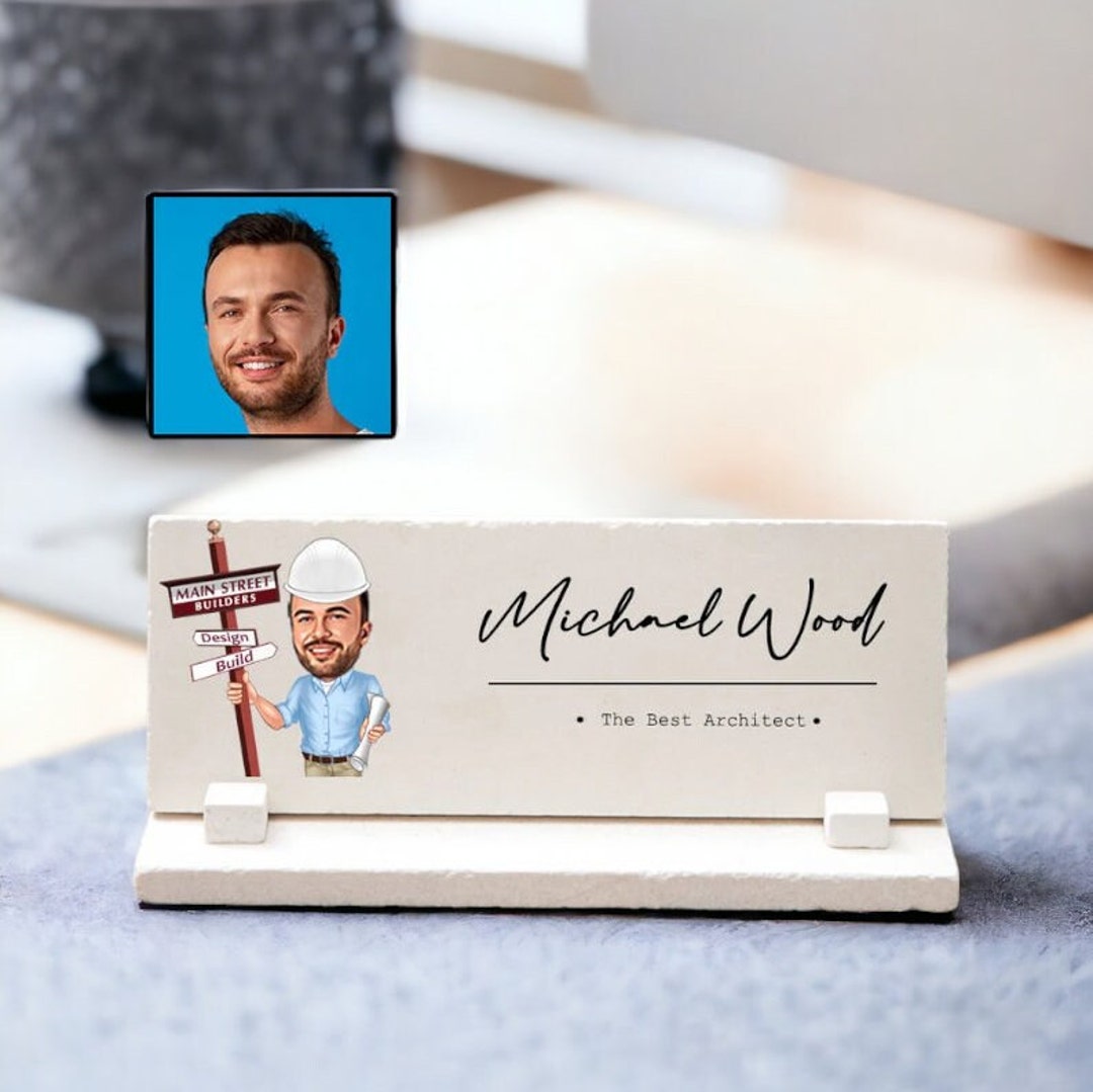 Architect Name Plate for Desk, Architect Office Decor, New Architect ...