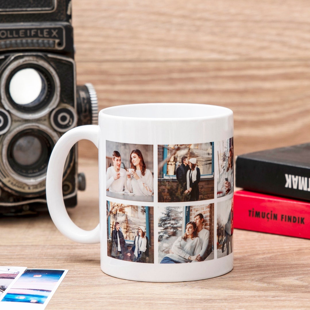 Personalized 10 Photos Collage Mug, Multi Photo Mug, Custom Collage Mug ...