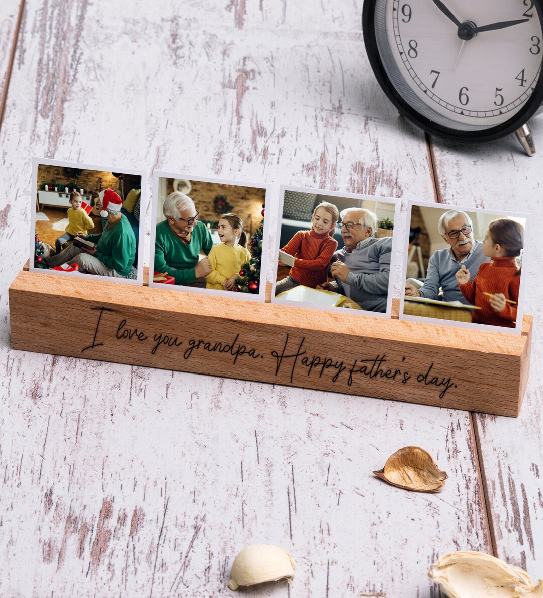 Custom Grandpa Gift From Grandkids, Grandpa Memorial Gift for Fathers ...