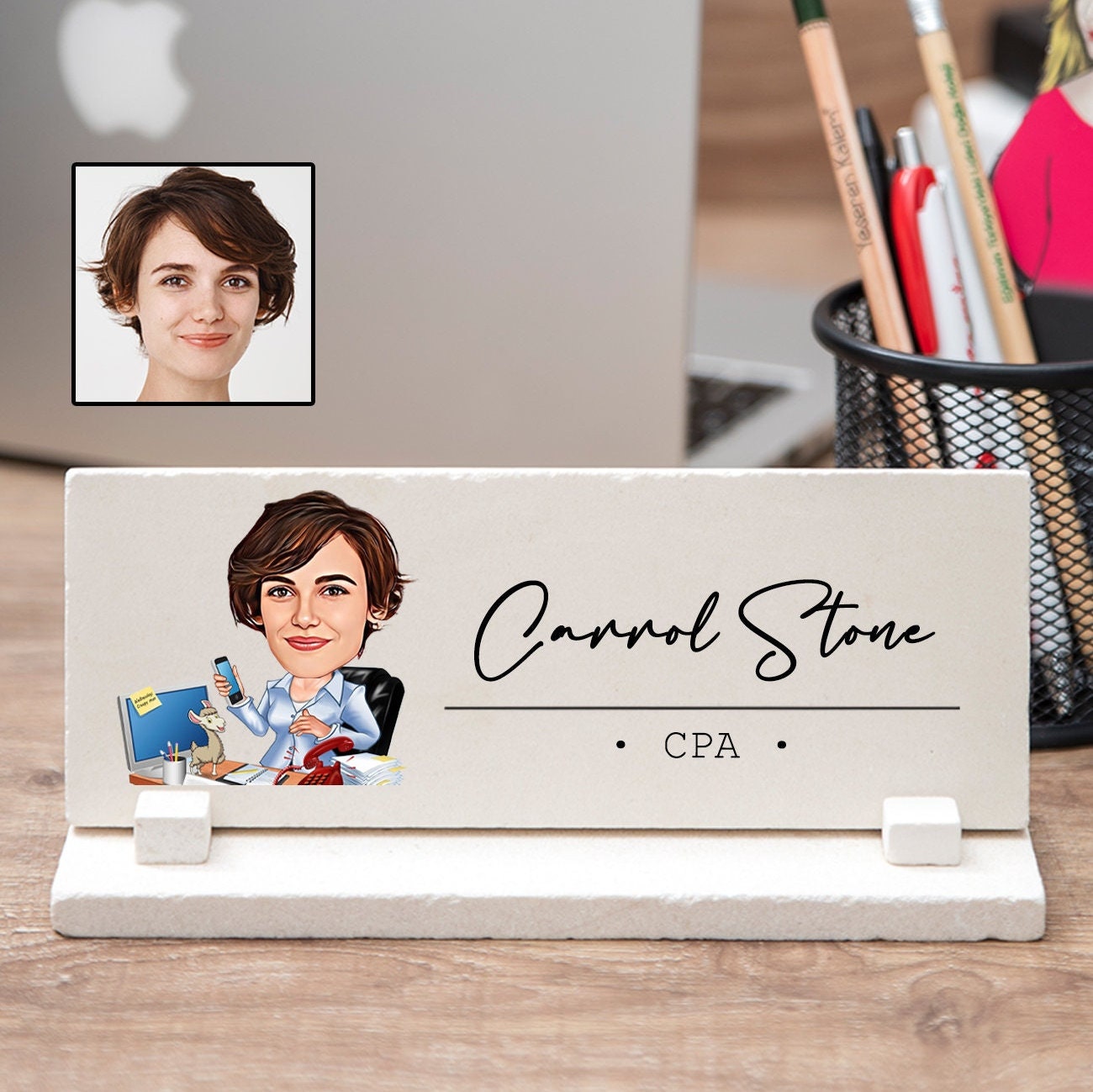 Cpa Desk Name Plate for Women Female Cpa Desk Sign CPA - Etsy
