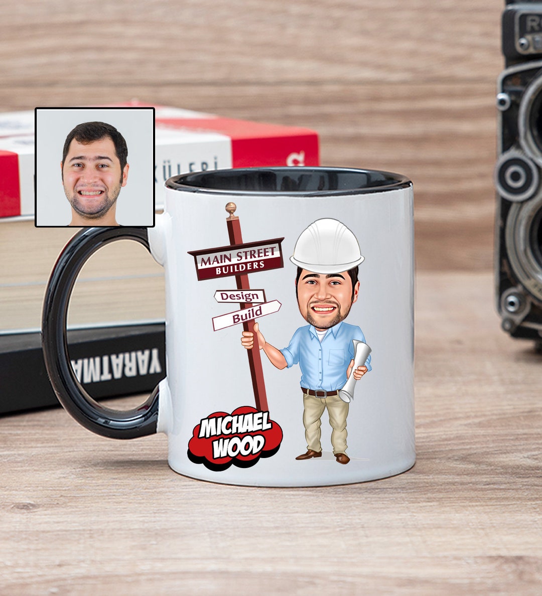 Architect Coffee Mug With Caricature, Future Architect Gift for Men ...