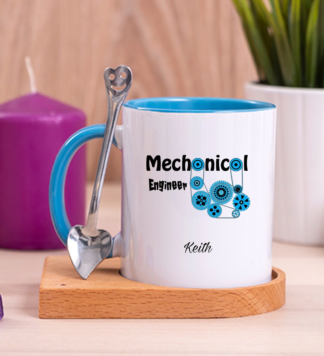 Custom Mechanical Engineer Gift for Men, New Mechanical Engineer Mug ...