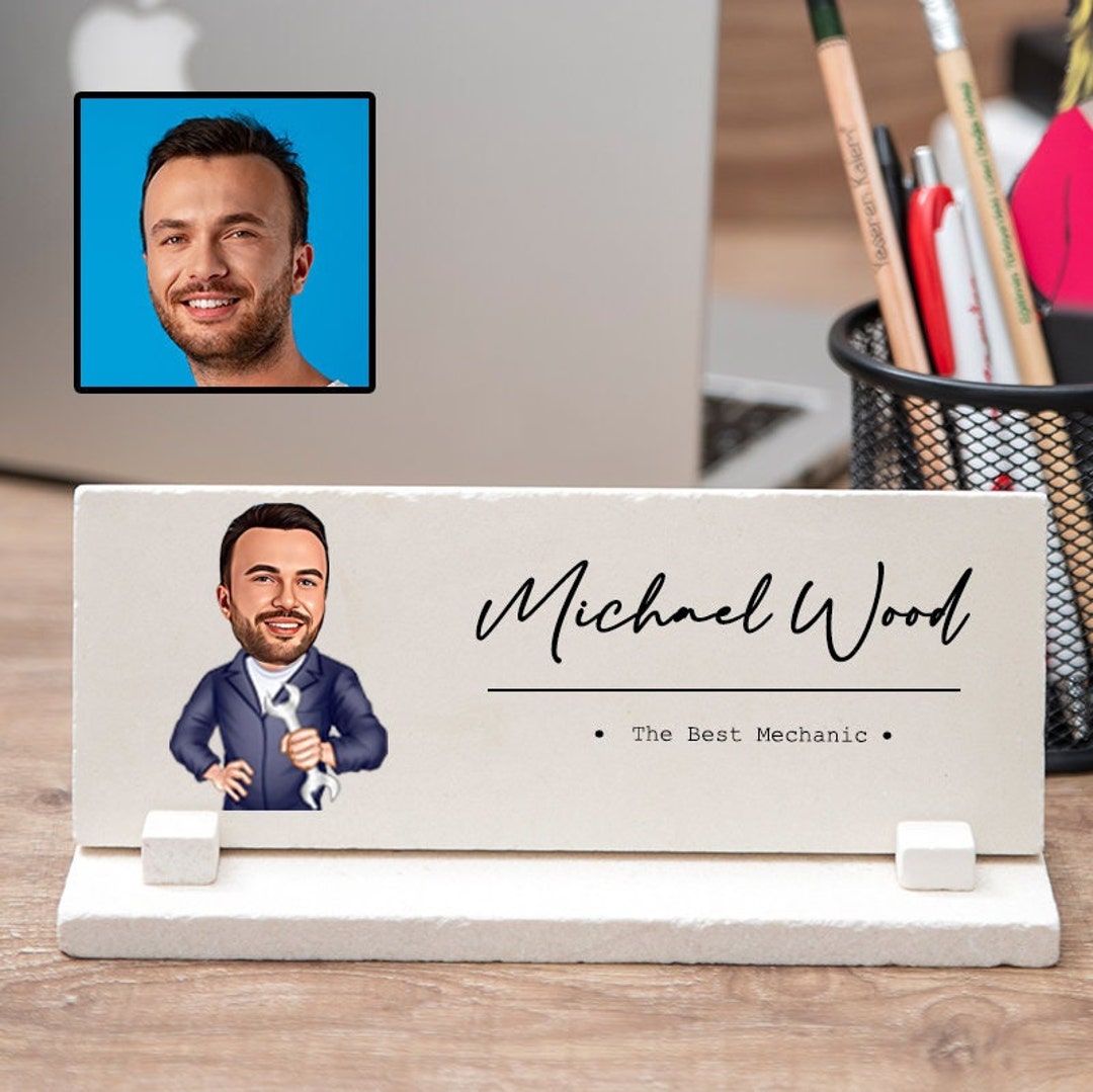 Mechanic Name Plate for Desk, Mechanic Gifts for Women, Mechanic Gift ...