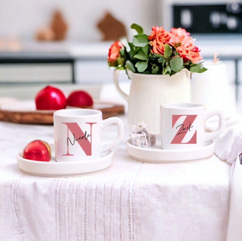 Xícaras e pires de café expresso, conjunto de xícara de café expresso ...