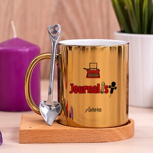 Custom Journalist Gift for Women / Men, Best Journalist Mug With ...