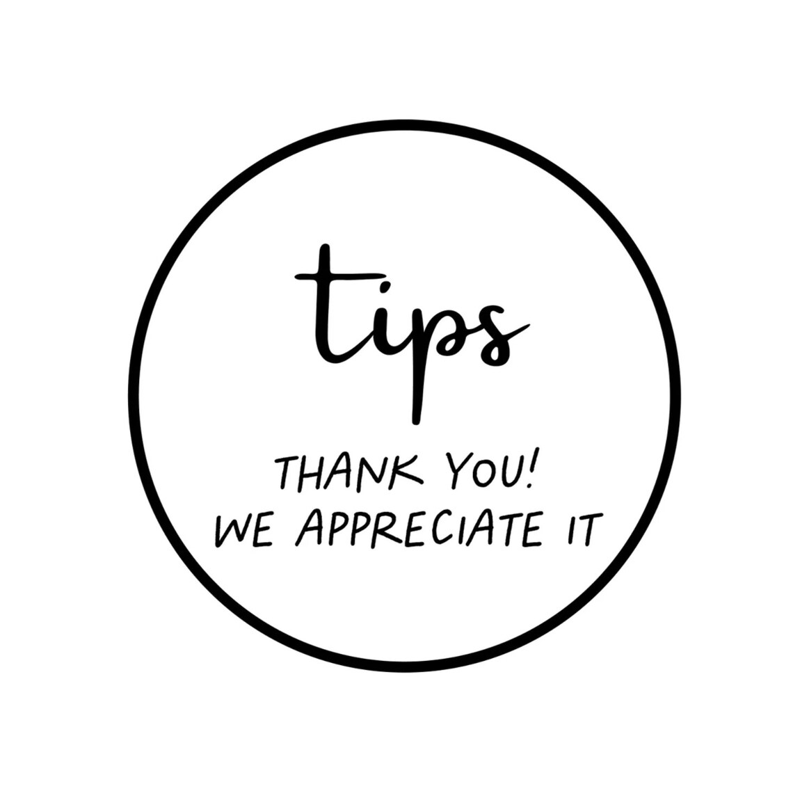 TIP - Thanks for Support! - Etsy