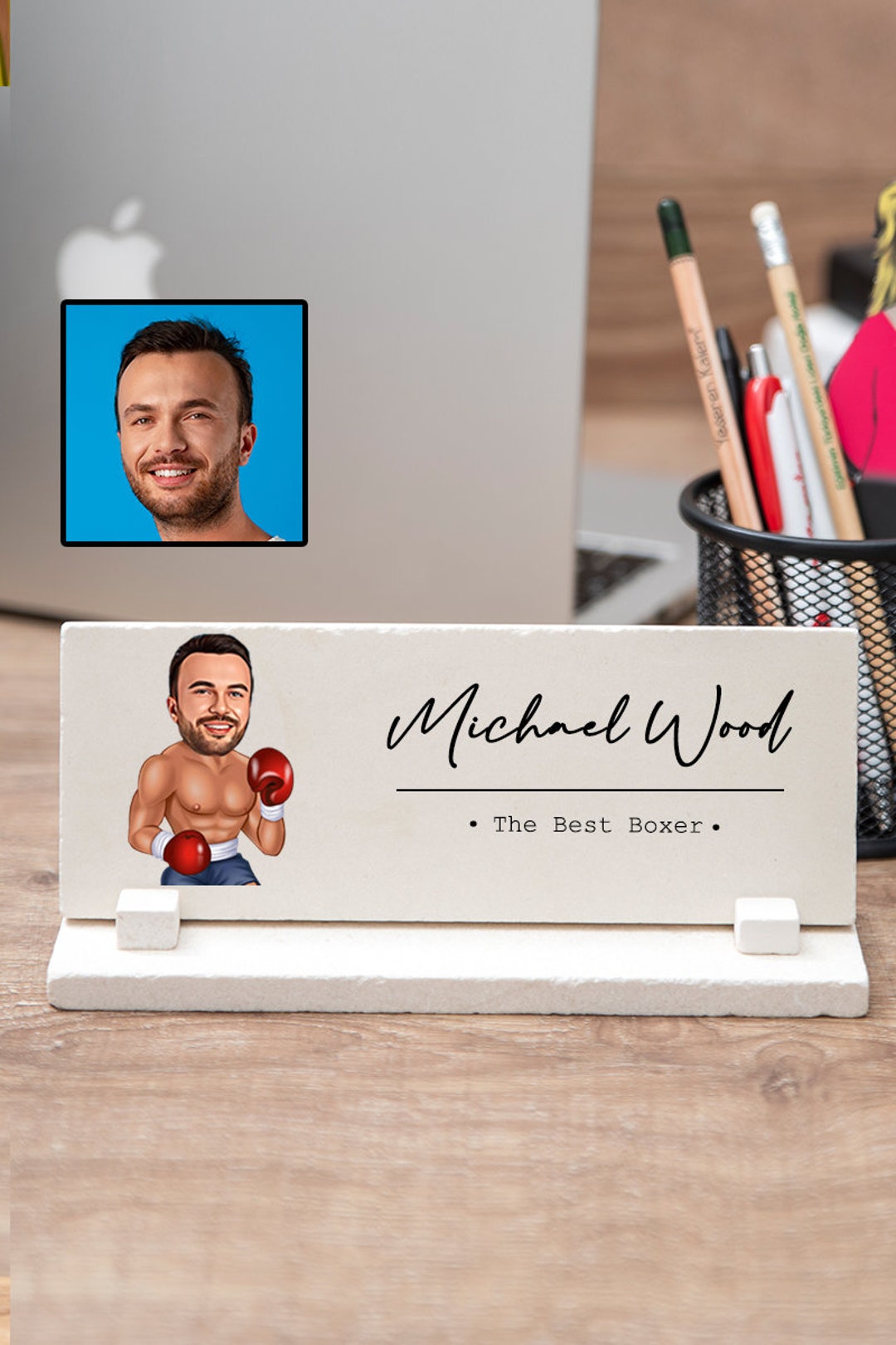 Boxer Caricature Desk Sign Funny Boxing Gifts for Men Boxer - Etsy