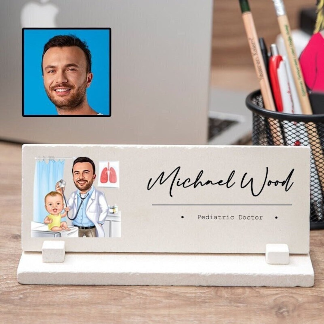 Pediatrician Name Plate for Desk, Pediatrician Office Decor, Future ...