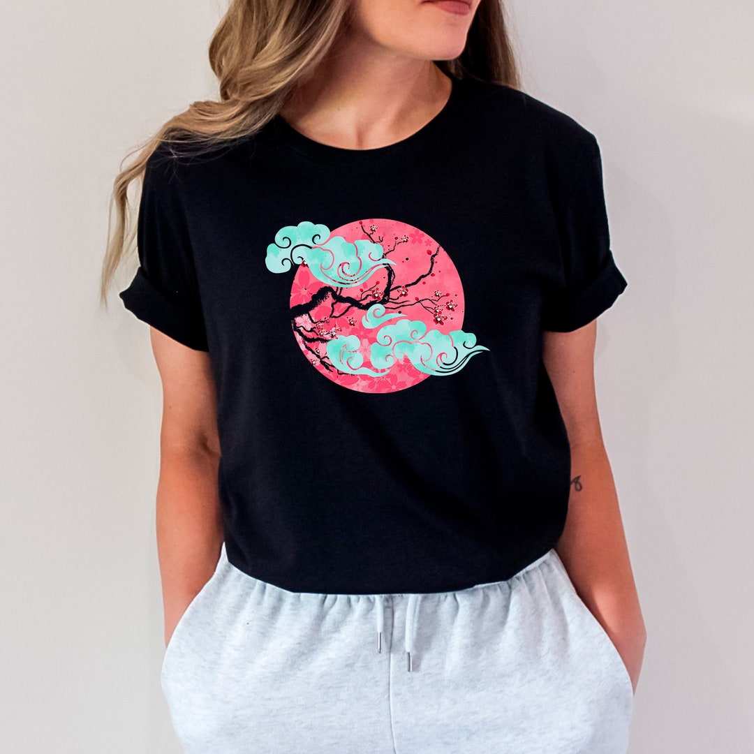 Japanese Sakura Shirt Cherry Blossoms Japan Gift for Japan - Etsy