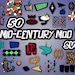 Midcentury Mod Retro Set (50 SVG Files)- Instant Download Bundle! - Etsy