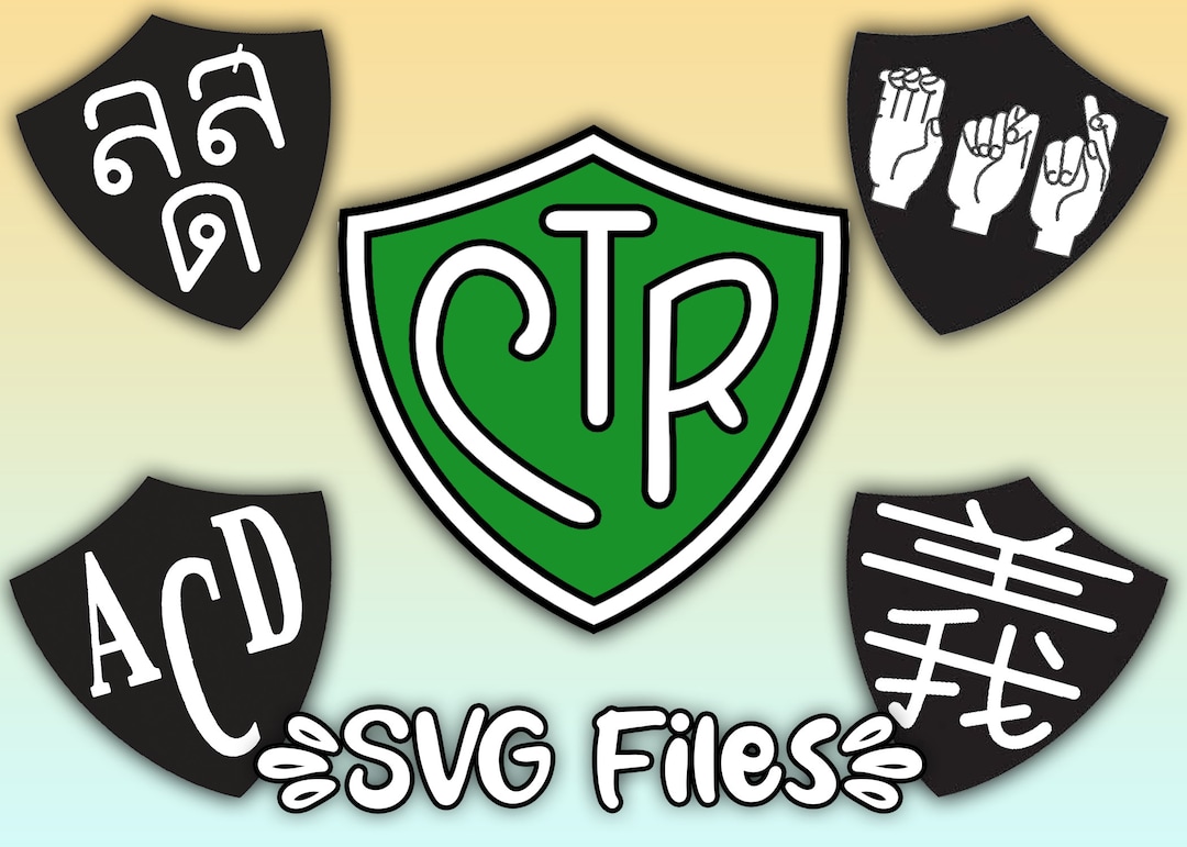 30 CTR Shield SVG Images - for Vinyl Cutter/plotters- Instant Download ...
