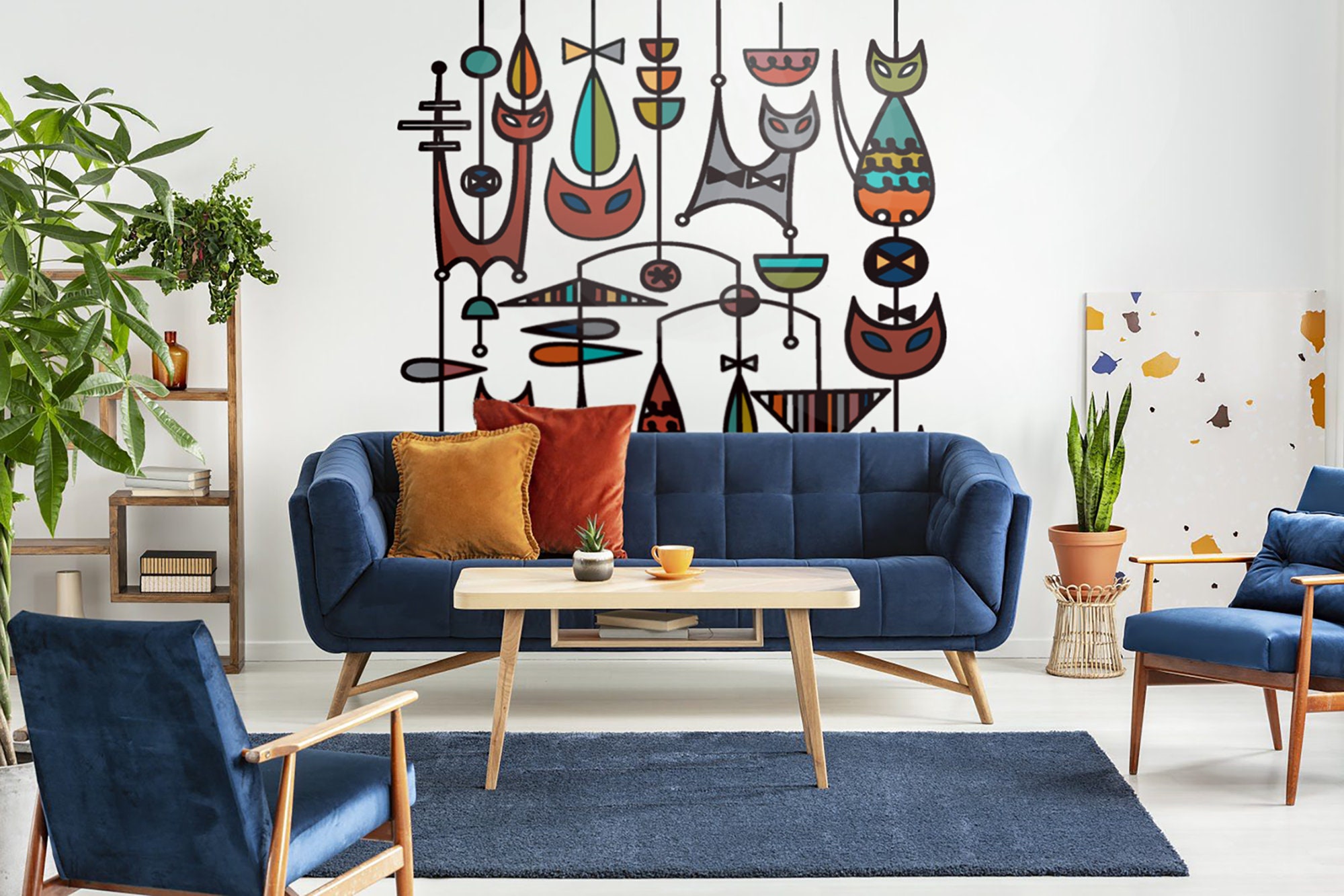 Midcentury Mod Retro Set (50 SVG Files)- Instant Download Bundle! - Etsy