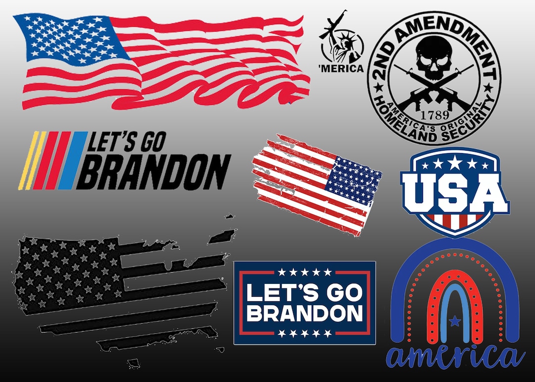 15 Patriotic SVG Files Instant Download Bundle - Etsy