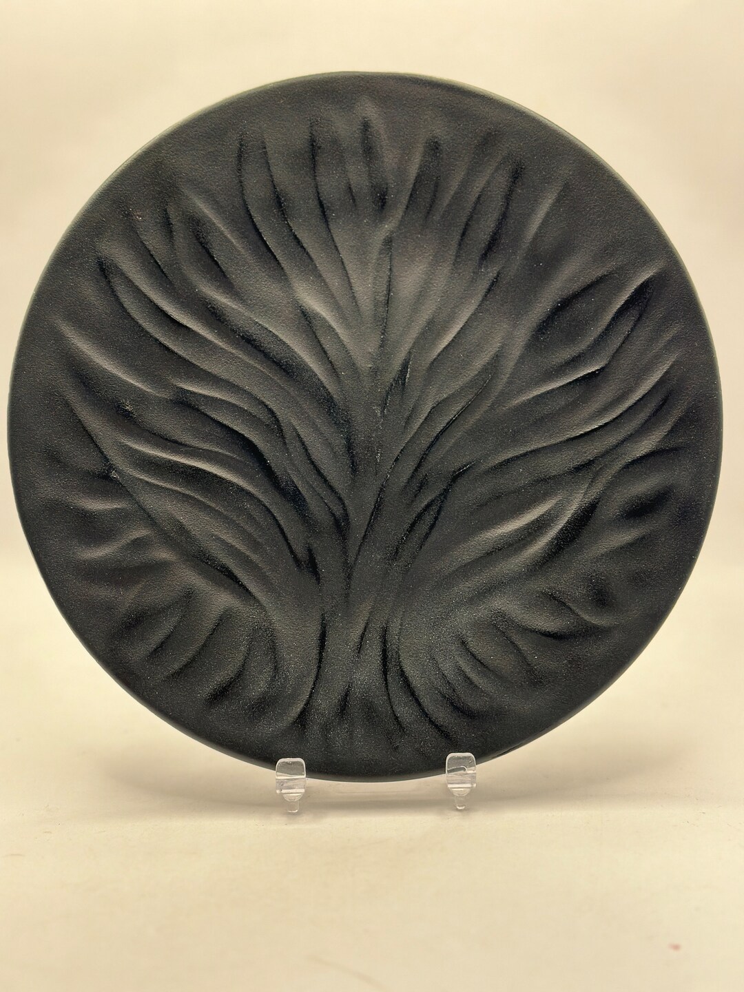 Lalique algues Noir Tree of Life Plate - Etsy