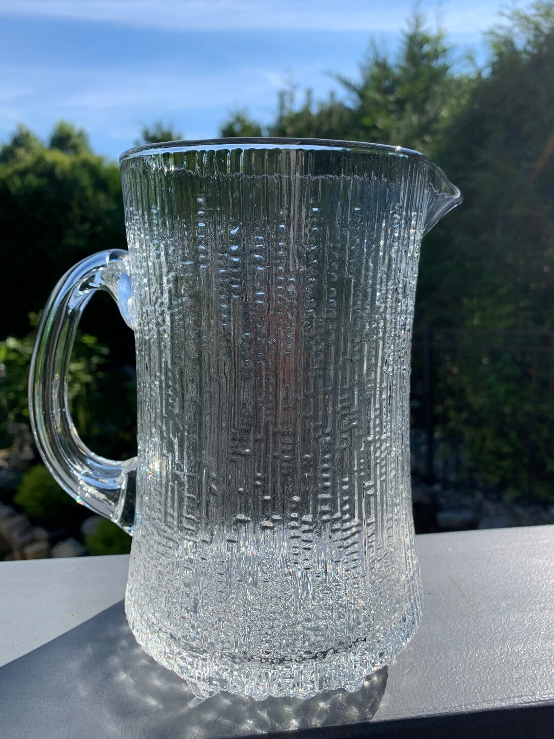 Iittala Ultima Thule Finland Tapio Wirkkala Water Pitcher - Etsy