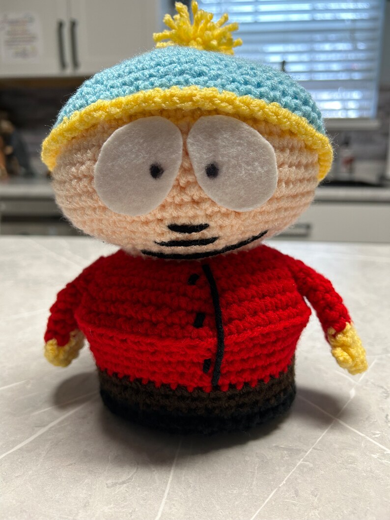 Handmade Crochet Amigurumi Cartman Plush/eric Cartman Plushie - Etsy