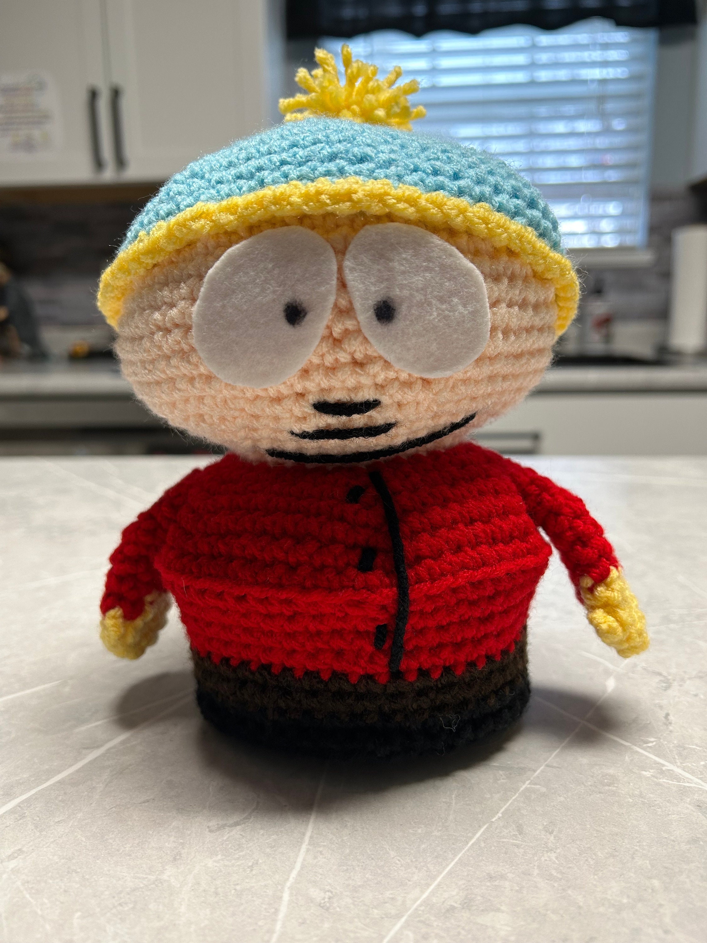 Handmade Crochet Amigurumi Cartman Plush/eric Cartman Plushie - Etsy