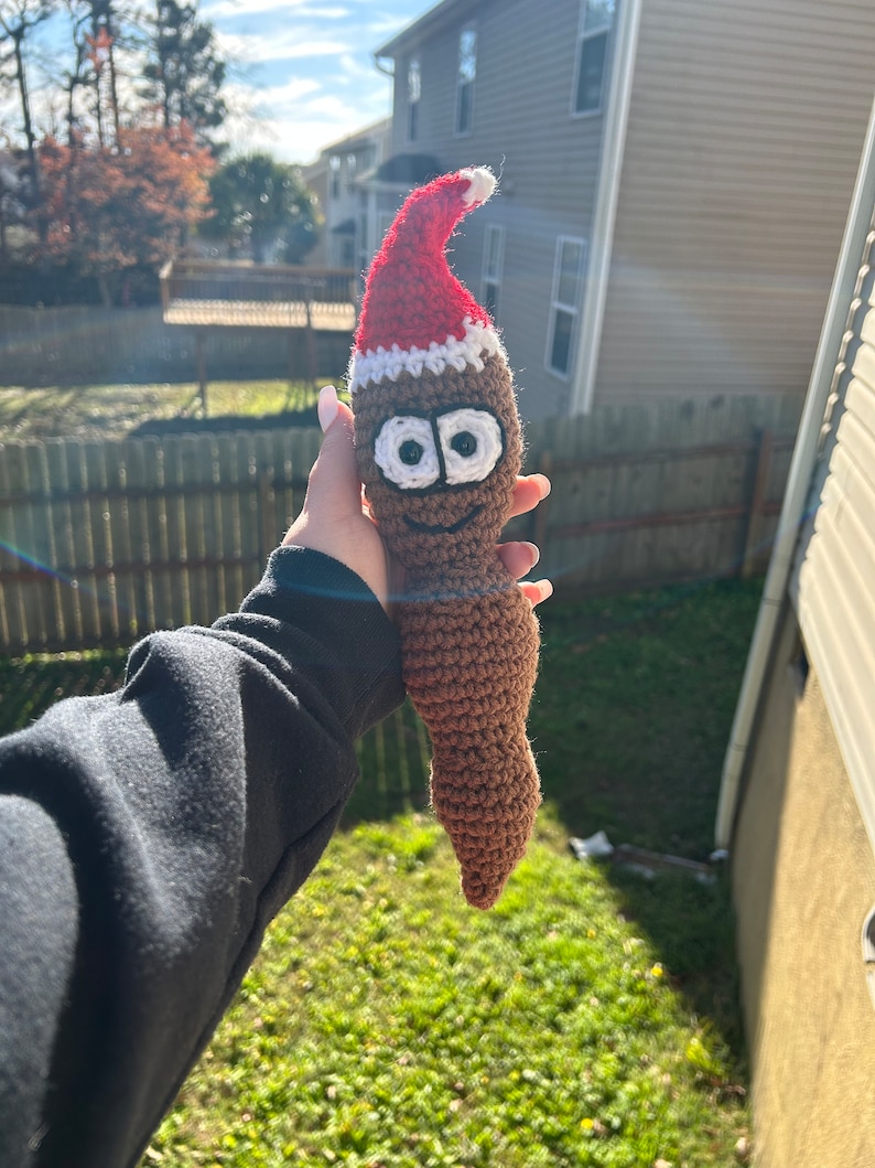 Handmade Crochet Amigurumi Mr Hanky Plush/south Park Mr Hankey - Etsy