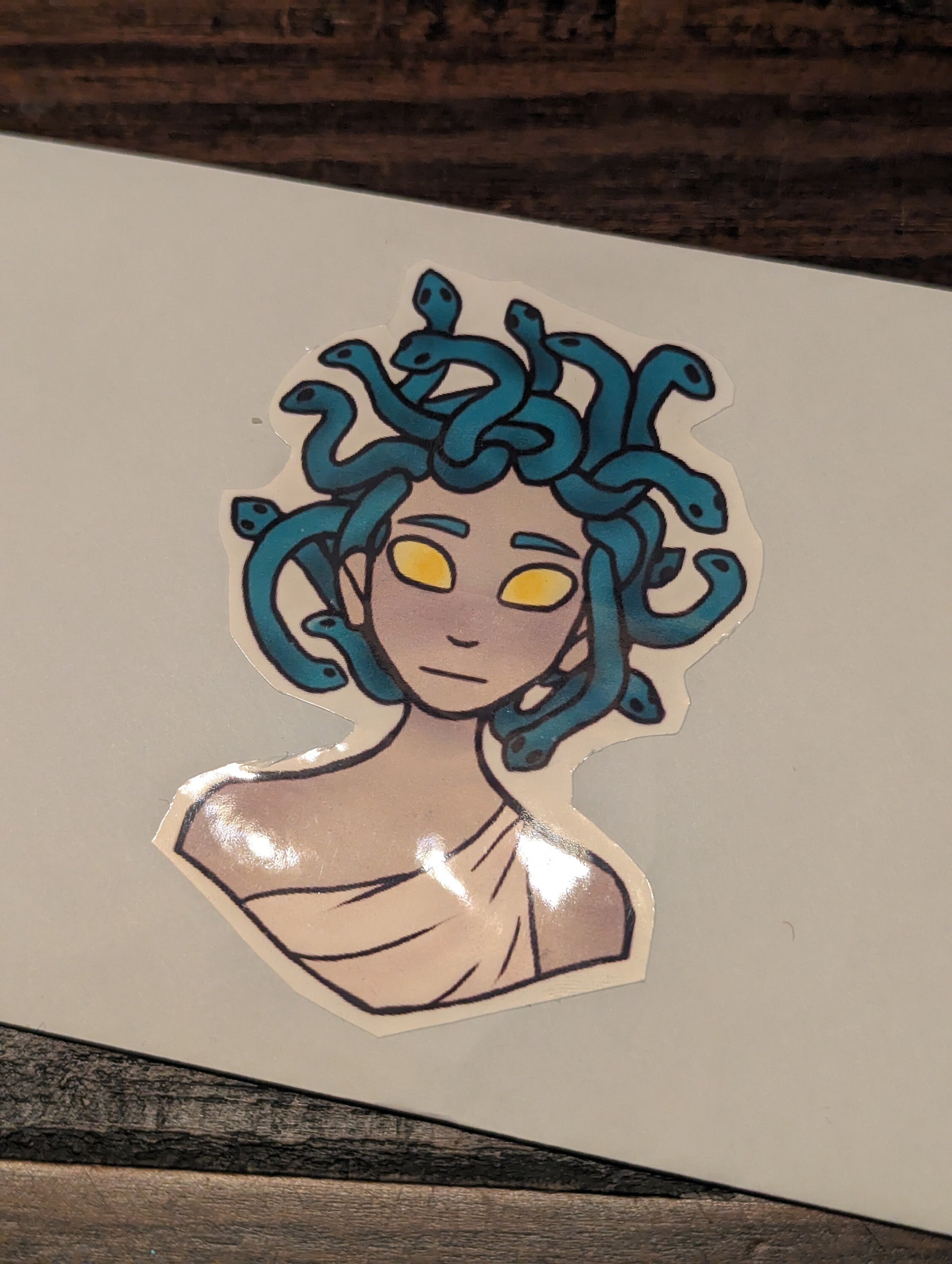 Medusa Sticker - Etsy