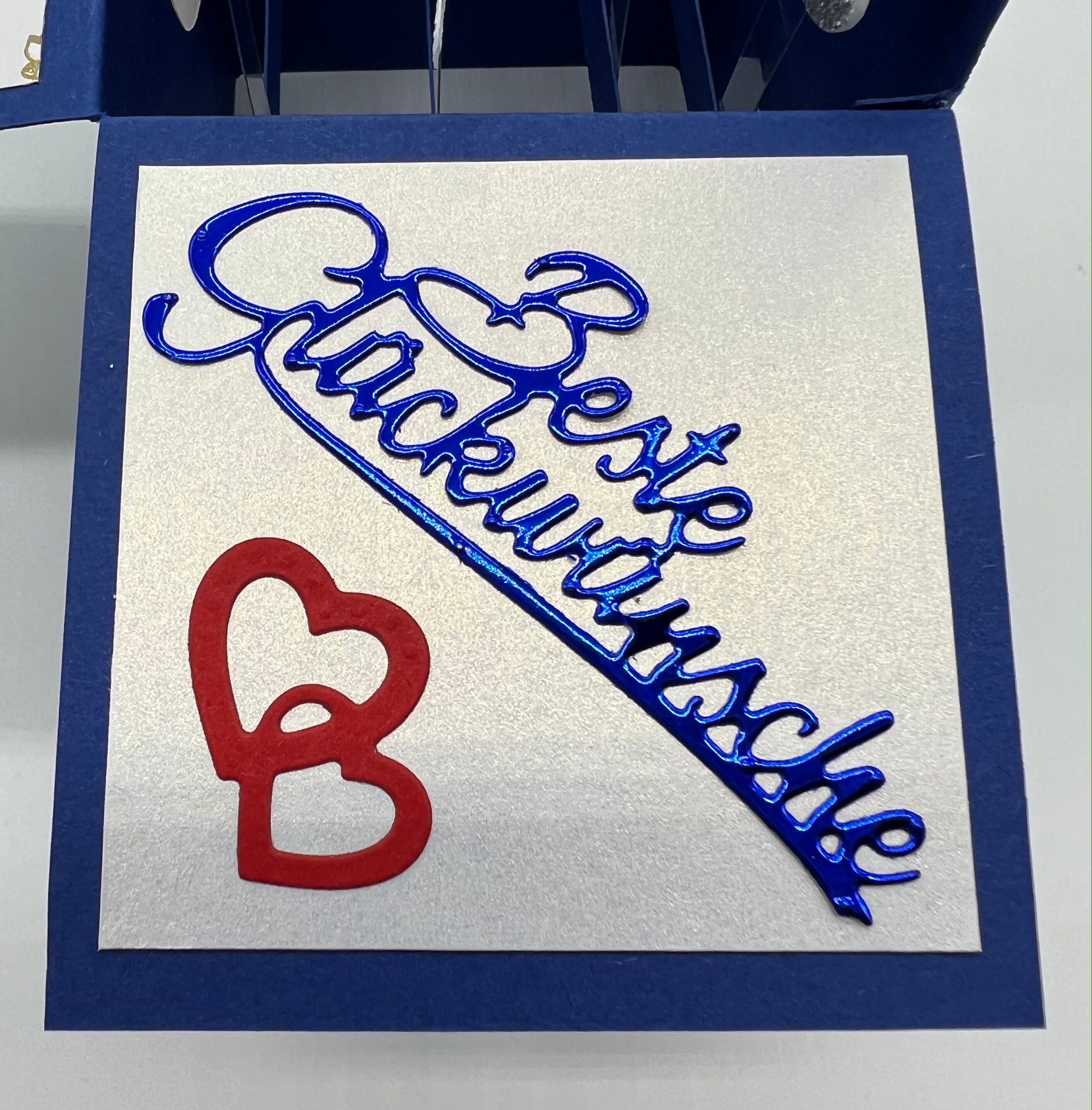 Wedding Card 3D Pop up Box Card Handmade - Etsy