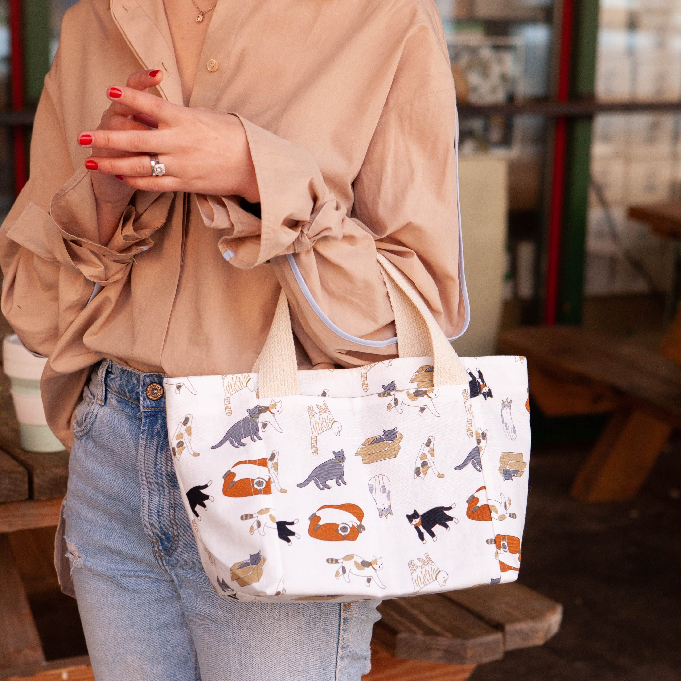 Organizer Bag With 6 Interior and 2 Exterior Pockets / PDF Sewing ...