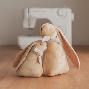 Bunny Toy / PDF Pattern and Sewing Tutorial - Etsy