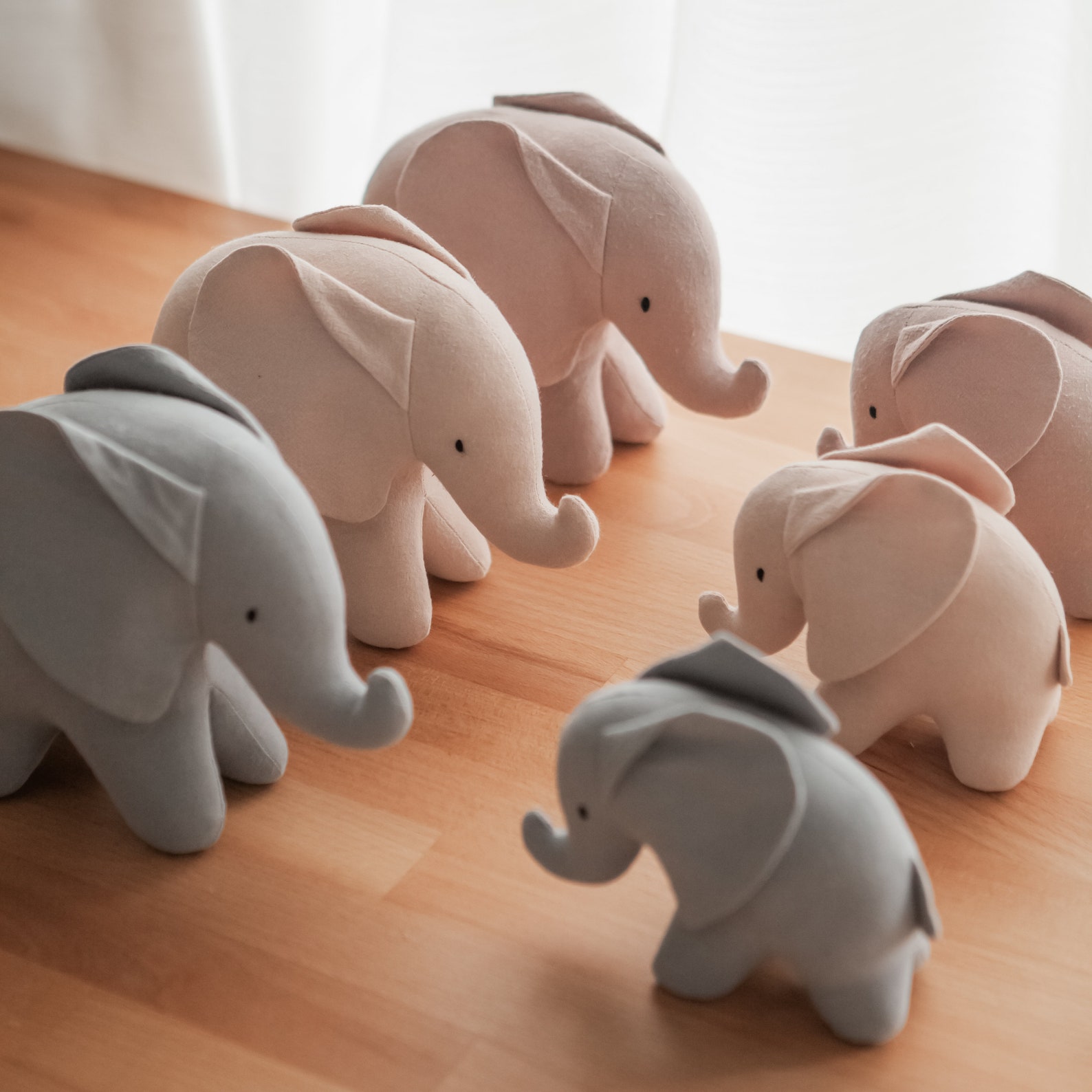Elephant Toy / PDF Pattern and Sewing Tutorial - Etsy