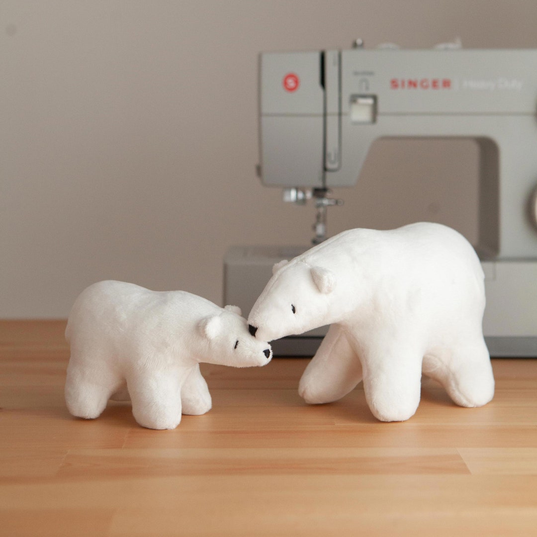 Polar Bear Toy / PDF Pattern and Sewing Tutorial - Etsy
