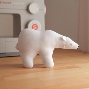 Polar Bear Toy / PDF Pattern and Sewing Tutorial - Etsy