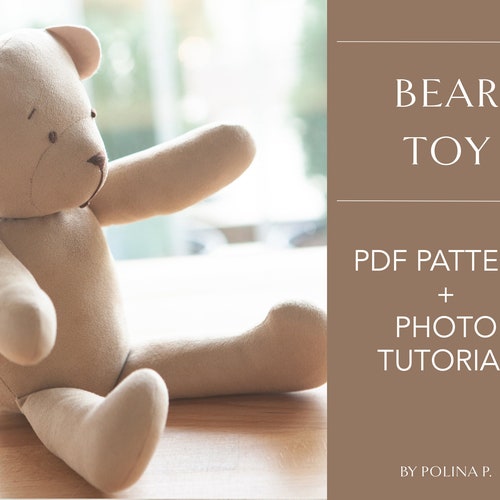 Bunny Toy / PDF Pattern and Sewing Tutorial - Etsy