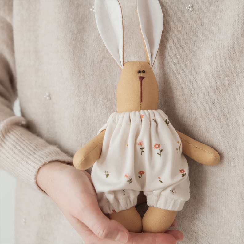 Bunny & Overalls / PDF Pattern and Sewing Tutorial - Etsy
