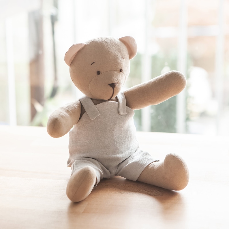 Dress & Overalls for Bear Toy / PDF Pattern and Sewing Tutorial - Etsy