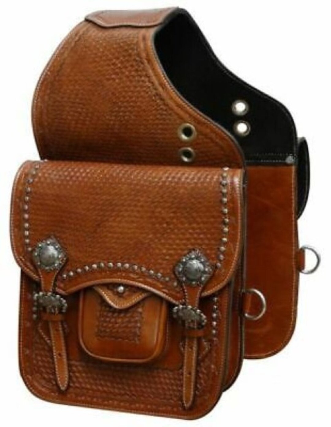 Premium High Quality Leather Saddle Bag for Horse - Etsy