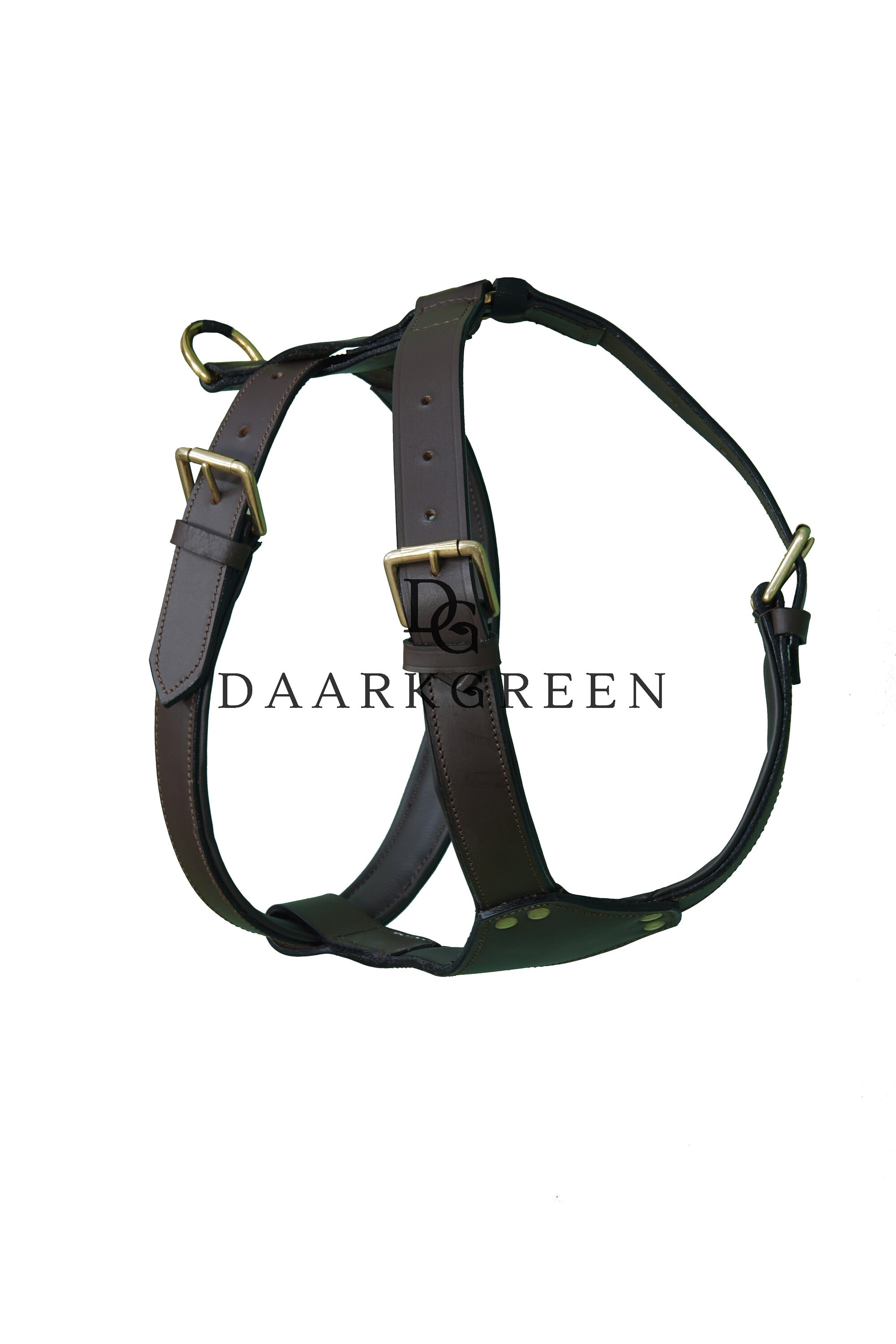 Leather Dog Full Body Harness - Etsy