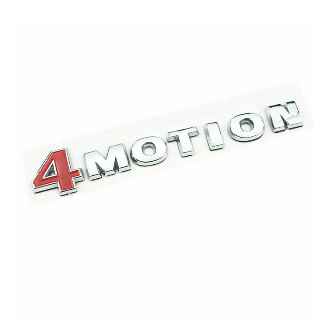 4motion 3D Logo Decal Emblem Stickers 4 Motion Badge Chrome - Etsy