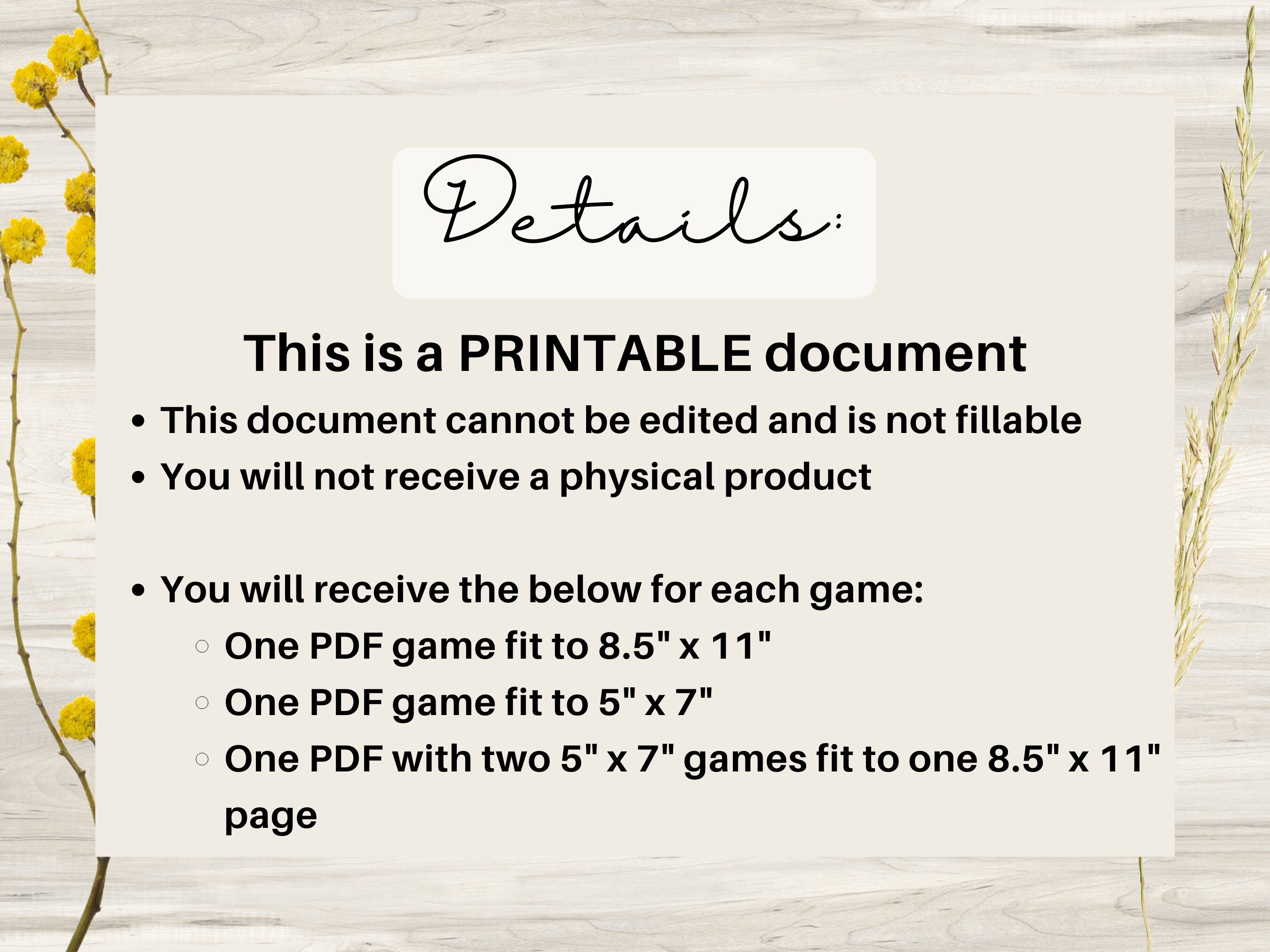 Cinco De Mayo Game Bundle Printable Minimalist Design Volume 1 Games ...