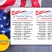 Fourth of July Game Bundle Printable | Games for Office | Independence ...